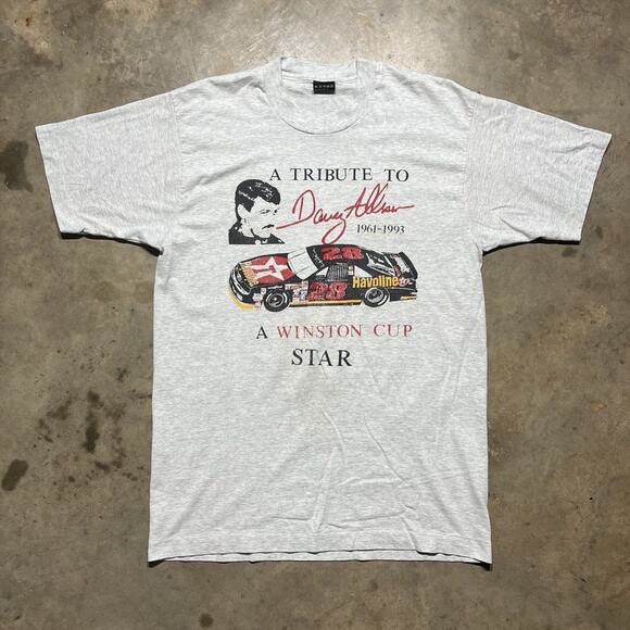 Nascar | Shirts | Vintage 9s Tribute To Davey Allison Texaco Nascar ...